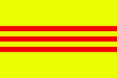 Flag of the akha people Royalty Free Vector Image