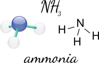 Nh3 Molecule Ammonia Vector Images (29)