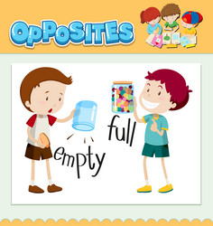 Full Empty Opposites Vector Images (34)