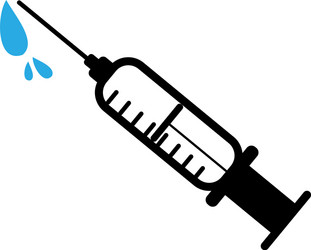 Injection icon Royalty Free Vector Image - VectorStock