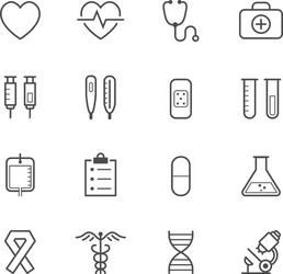 Fitness and health icons Royalty Free Vector Image