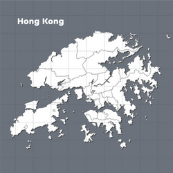 Hong Kong Shape Map Vector Images (over 190)