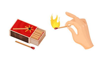 Hand Holding Matchstick Vector Images (over 110)