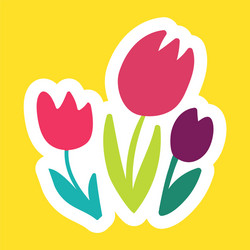 Tulip Flower Cartoon Vector Images (over 11,000)