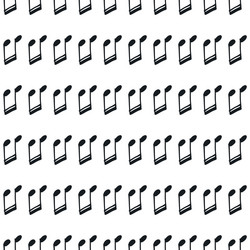 Music seamless background Royalty Free Vector Image
