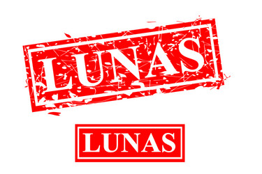 Rubber stamp lunas paid in indonesia language Vector Image