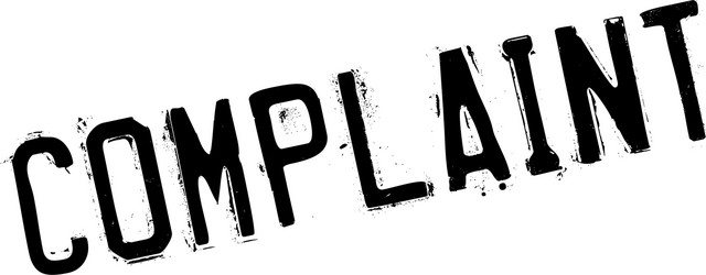 Complaint rubber stamp Royalty Free Vector Image