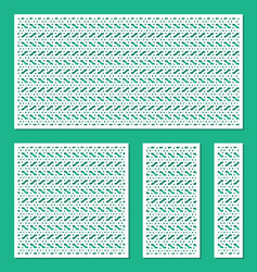 Decorative panel with a floral pattern Royalty Free Vector