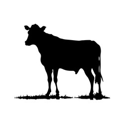 Cattle Grazing Icon Vector Images (over 1,300)