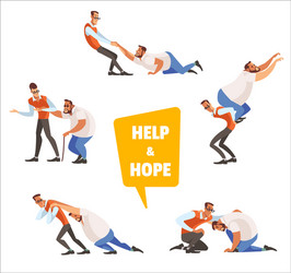 Strong and Weak Cartoon Vector Images (over 210)