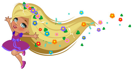 Princess Rapunzel Vector Images (over 150)