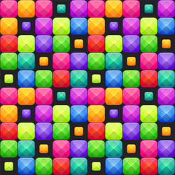 Colorful abstract mosaic seamless pattern Vector Image