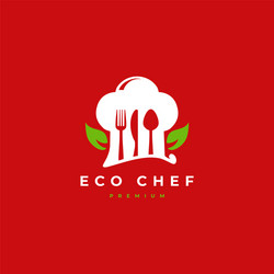 Green Leaf Chef Hat Vegetable Logo Vector Images (31)