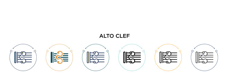 Alto Clef Vector Images (63)