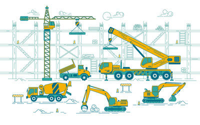 Construction Site Vector Images (over 44,000)