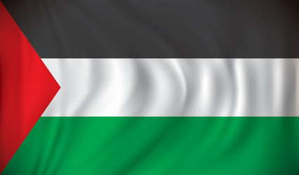 Flag of gaza strip Royalty Free Vector Image - VectorStock