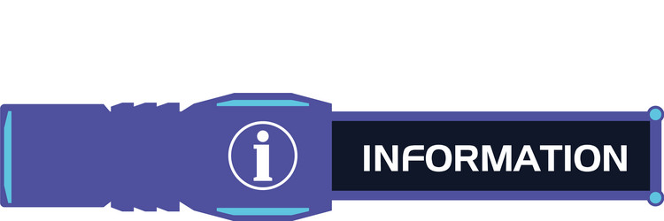 Streaming information template Royalty Free Vector Image