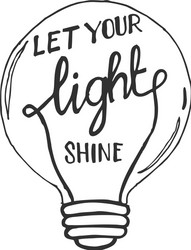 Let Your Light Shine Vector Images (52)