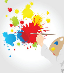 Paint Royalty Free Vector Image - VectorStock