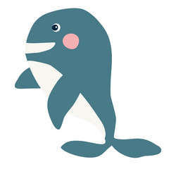 Whale Smiling Vector Images (over 2,600)