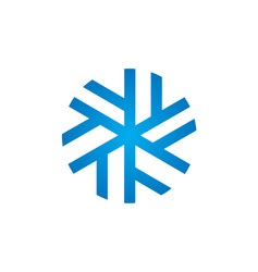 3ddigital blue isolated circle logo template Vector Image