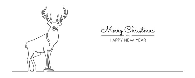 One Line Drawing Christmas Vector Images (over 2,300)
