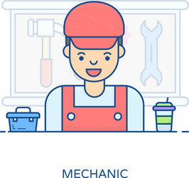 Mechanic Avatar Vector Images (over 5,500)
