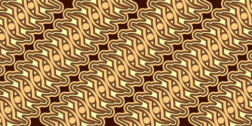 Traditional batik pattern Royalty Free Vector Image