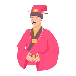 Chinese monarch Royalty Free Vector Image - VectorStock