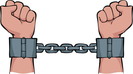 Shackles Royalty Free Vector Image - VectorStock