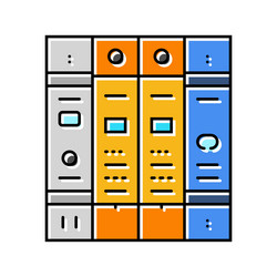 Surge protector electrical engineer isometric icon