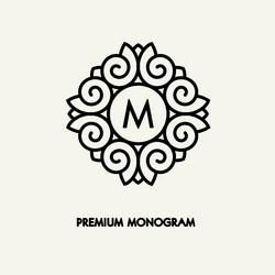 Isometric letter n template for creating logos Vector Image