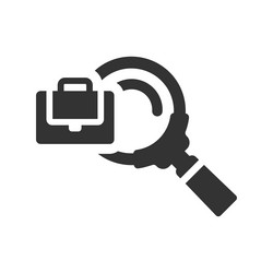 Job location icon Royalty Free Vector Image - VectorStock
