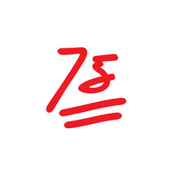 Grade a hand drawn good exam score Royalty Free Vector Image