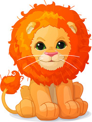 Leon cartoon Royalty Free Vector Image - VectorStock