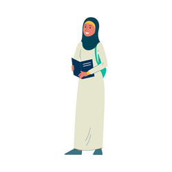 Muslim Girl Student Vector Images (over 1,500)