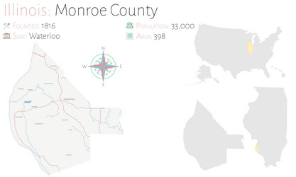 Illinois Map Vector Images (over 2,300)