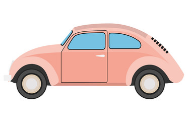 Yellow car Royalty Free Vector Image - VectorStock