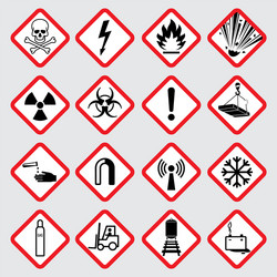 Hazard Pictogram Vector Images (over 2,100)