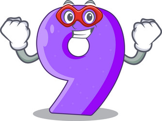 Super cool number nine athletics the shaped Vector Image