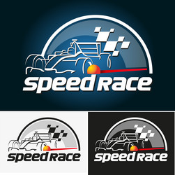 Road race Royalty Free Vector Image - VectorStock