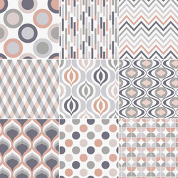 Retro seamless pattern Royalty Free Vector Image