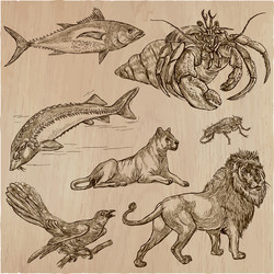 Animals Line Art Vector Images (over 180,000)