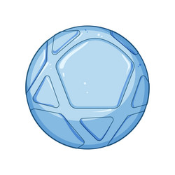 Championship soccer ball cartoon Royalty Free Vector Image