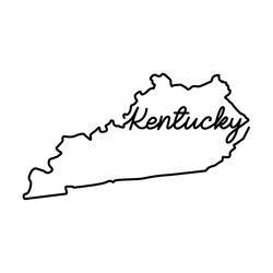 Kentucky State Outline Vector Images (over 710)