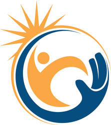 Career coaching logo design template image Vector Image