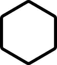 Copyright Symbol Icon - Black Royalty Free Vector Image