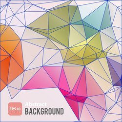 Abstract geometric background template Royalty Free Vector