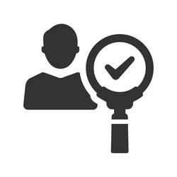 Find employee icon Royalty Free Vector Image - VectorStock