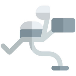 Adjustable fighting chair used for fishing Vector Image